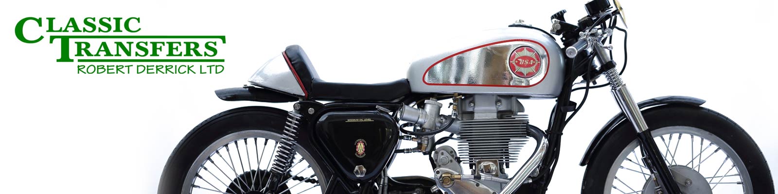 Classic Transfers - Motorcycle website Bike repairs / Dealers