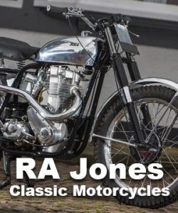 RA Jones Classic Motorcycles - Motorcycle website Bike repairs / Dealers